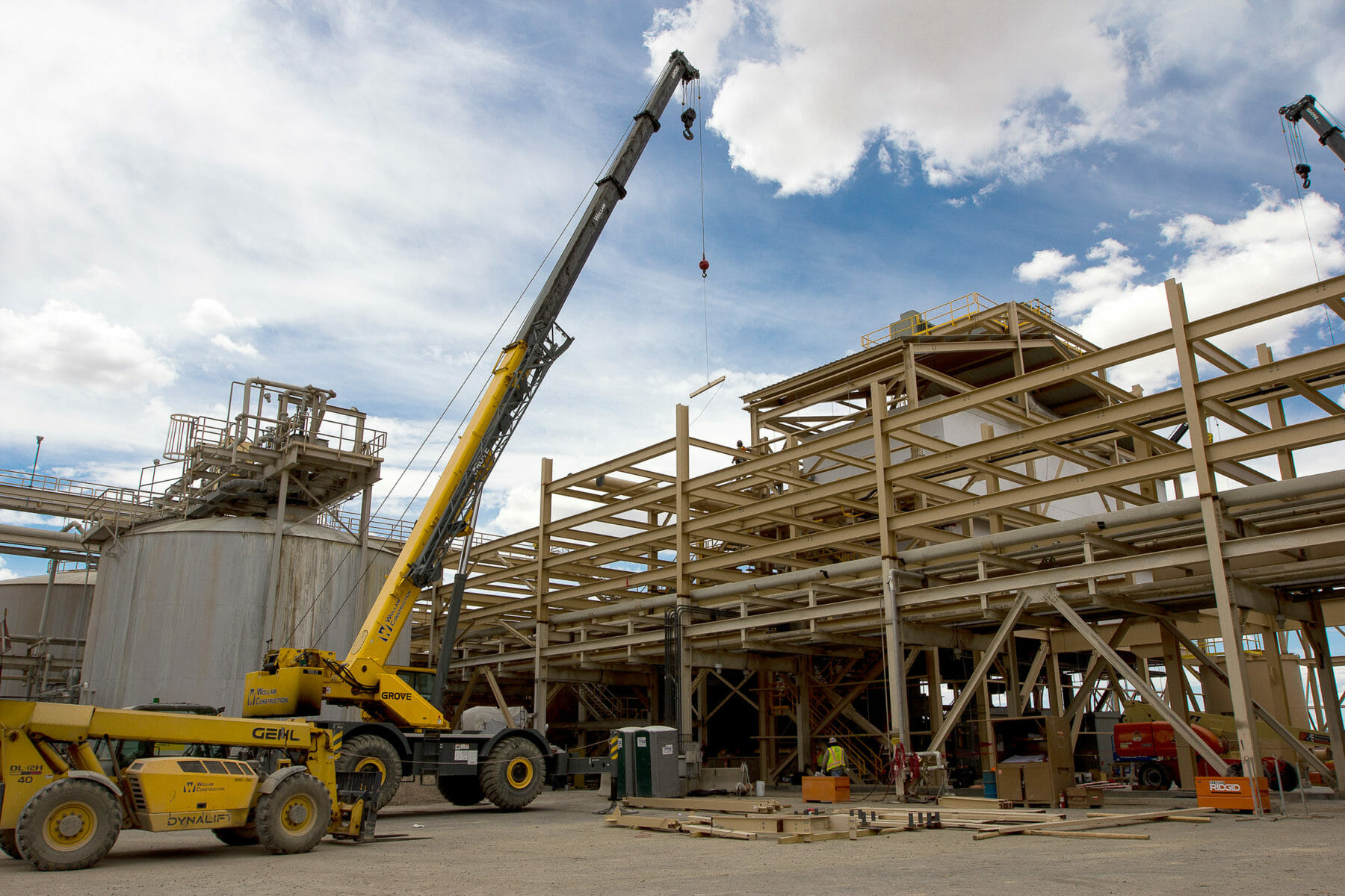 Structural Steel Erection & Framing Services | Wollam Construction
