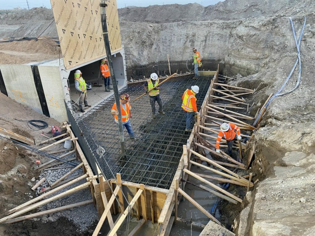 Salt Lake County Highway Construction & Precast Concrete Install