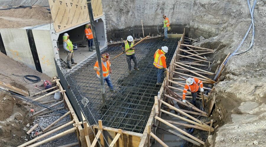 Salt Lake County Highway Construction & Precast Concrete Install